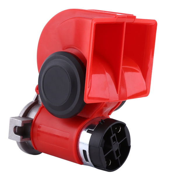 12V Car Dual Trumpet Voice Electric Horn Pump Siren Device | Wish