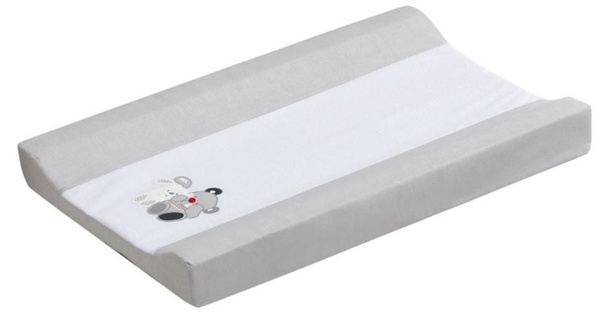 Changing Mat Junior 80 X 55 Cm Cotton/Pvc Grey | Wish