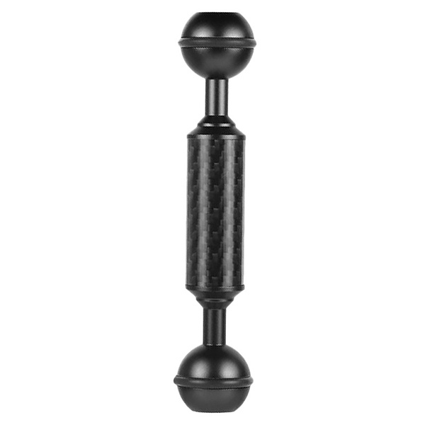 Carbon Fiber Float Extension Arm 1 Inch Dual Ball Diving Camera ...