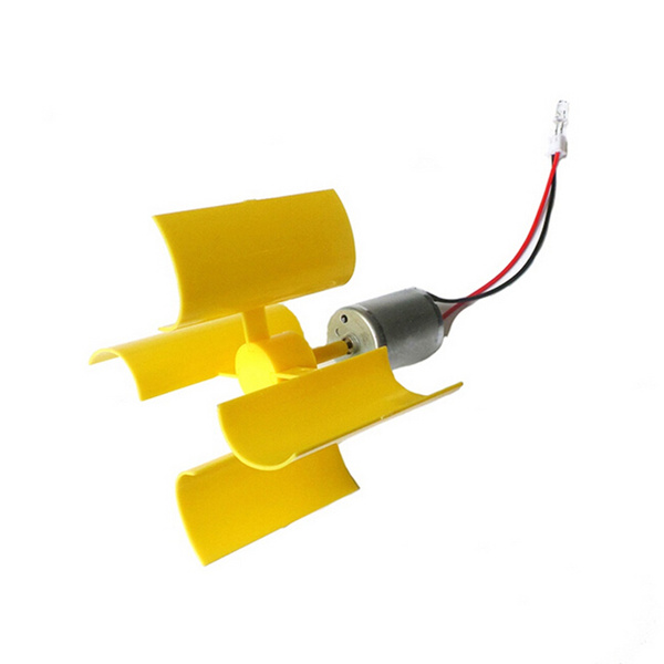 Diy Mini Dc Motor Vertical Micro Wind Turbines Blades Generator Set Kit ...