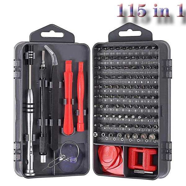 Phone Repair Set Tools 112 In 1 Screwdriver Set Driver Bit Set ...
