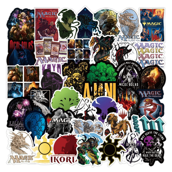 Magic The Gathering Sticker Paper & Party Supplies Paper etna.com.pe
