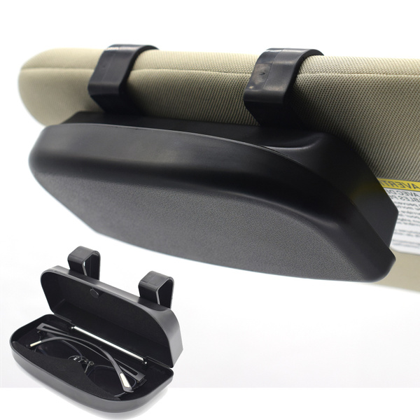 Universal Car Sun Visor Clip Mount Eye Glasses Case Holder Accessories ...
