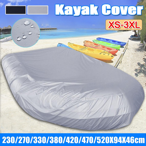 7.5ft-17ft Heavy Duty Inflatable Boat Cover Waterproof Oxford Fabric UV ...