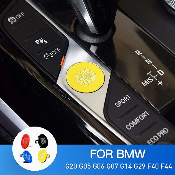 Car Engine Start Stop Button Cover Cap For BMW 3 Series G20 X5 X6 G05 G06 G07 G14 G29 F40 F44 ...