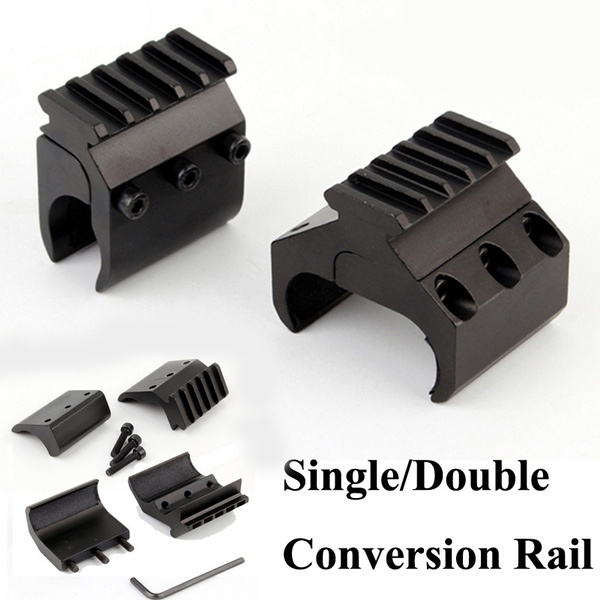 1Pc Single/Double Conversion Rail for Shotgun Rifles Picatinny Rail ...