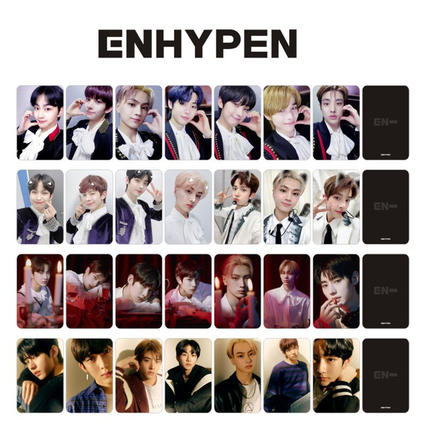 7Pcs/Set Kpop Enhypen Photo Card Lomo Card Photocards Collective ...