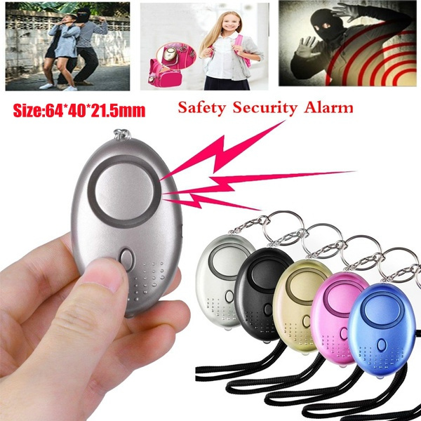 Safe Sound Personal Alarm Keychain With LED Light 130DB Emergency Women ...