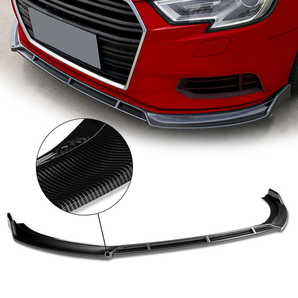 DNA Motoring 2-PU-686-PCF For 2017-2020 Audi A3/ S3 Carbon Fiber Look ...