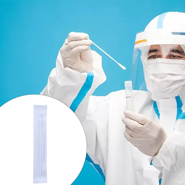 Sampling Swabs Epidemic Prevention Nose And Throat Swabs Flocking Oral ...