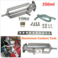 Universal Radiator Coolant Aluminum Catch Tank Bottle Overflow ...