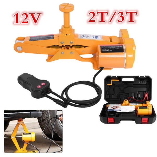 2/3Ton 2V DC Automotive Car Electric Lifting SUV Van Garage Emergency ...