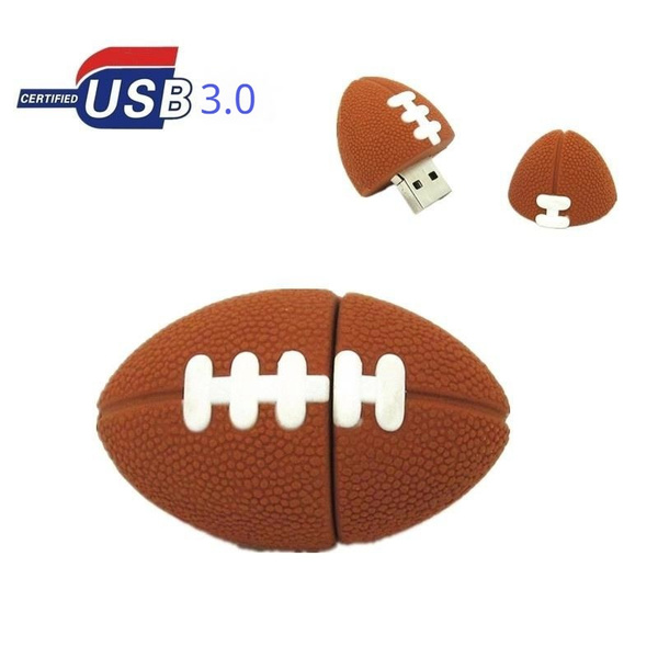 USB Drive 3.0 American Football Pen drive Sports Rugby U Disk 8GB 16GB ...