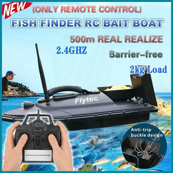 2021 New Hot High Pro Fishing Bait Boat Controller Flytec Remote ...