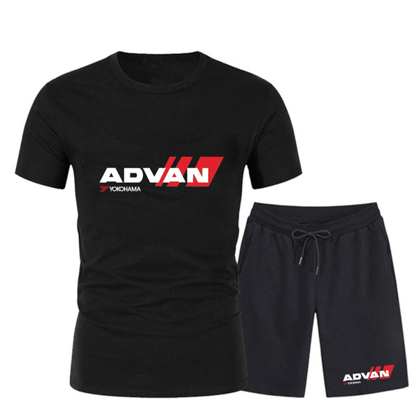 Yokohama Advan Tire Racing Logo New T-shirt suits Men's Fashion | Wish