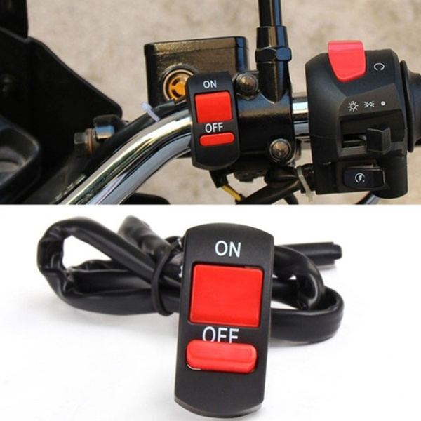 Motorcycle Electric Vehicle Refit Double Flash Switch Bib Cock Hand Put ...