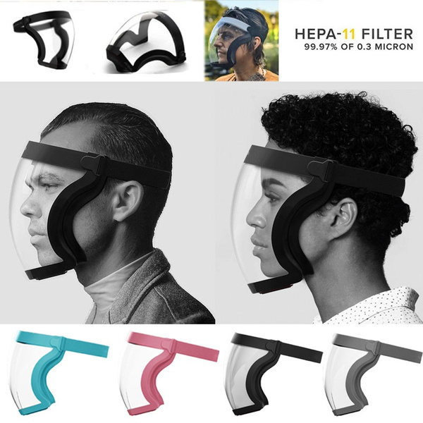 New Protective Transparent Face Shield Effective Protection Active ...