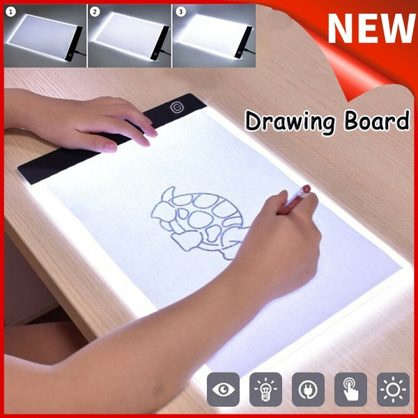 LED Painting Tracing Board Copy Pad Panel Drawing Tablet Art Crafts ...