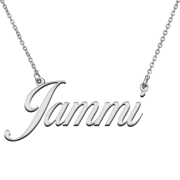 Jammi Custom Name Necklace for Women Girl Wife Friend | Wish