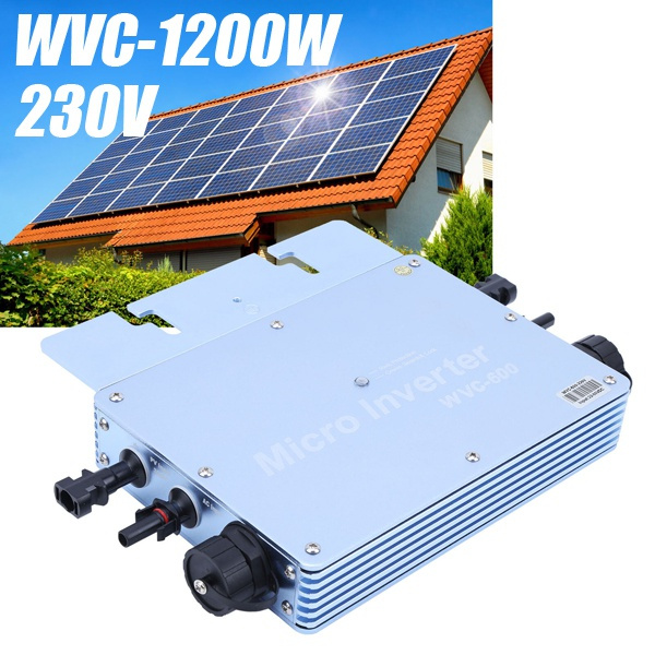 WVC-1200W Mikro Wechselrichter MPPT Smart Solar Grid Tie Micro Inverter ...