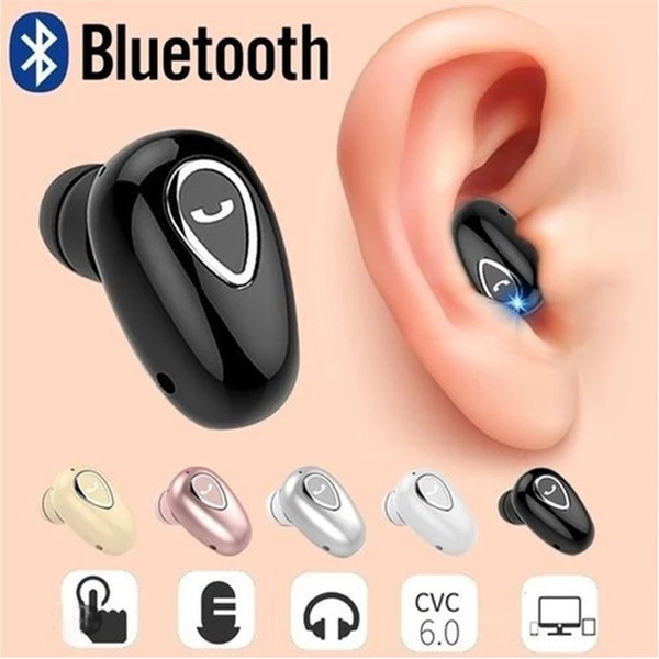 Luxury New Mini Bluetooth Earphone Wireless In-Ear Invisible Earbuds ...
