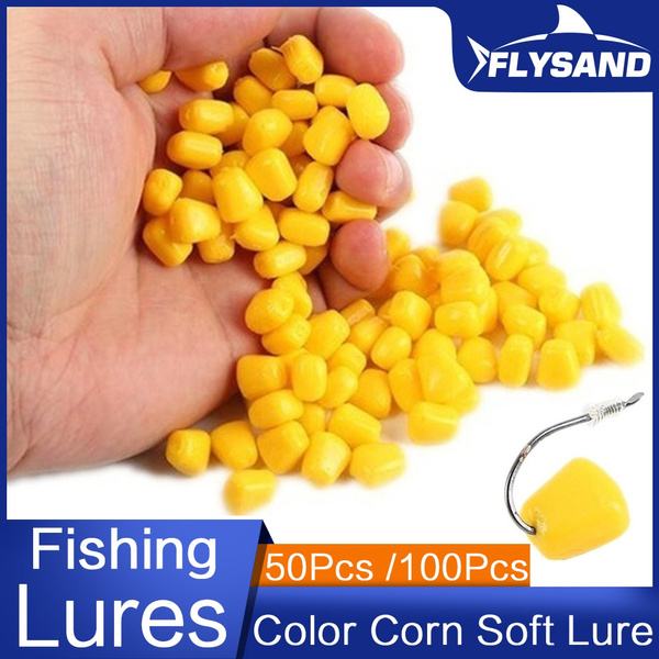 Colored Carp Fishing Flavour Grass Carp Bait Corn Soft Pellet Lure ...