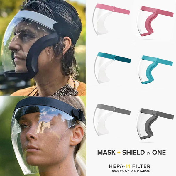 New Protective Transparent Face Shield Effective Protection Active ...