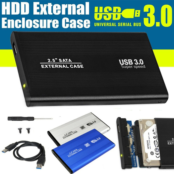 Mobile Disk Box Case USB 3.0 SATA 2.5" Inch Hard Drive External ...