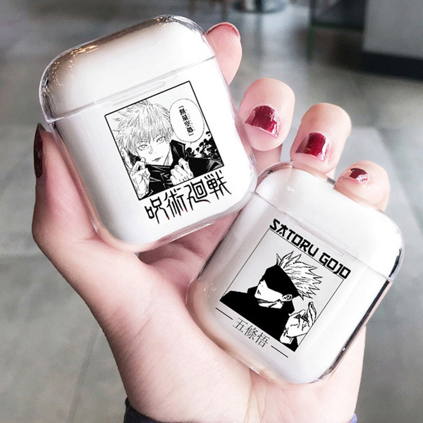 Jujutsu Kaisen Airpods Case Soft TPU Anime Airpods Case Charging ...