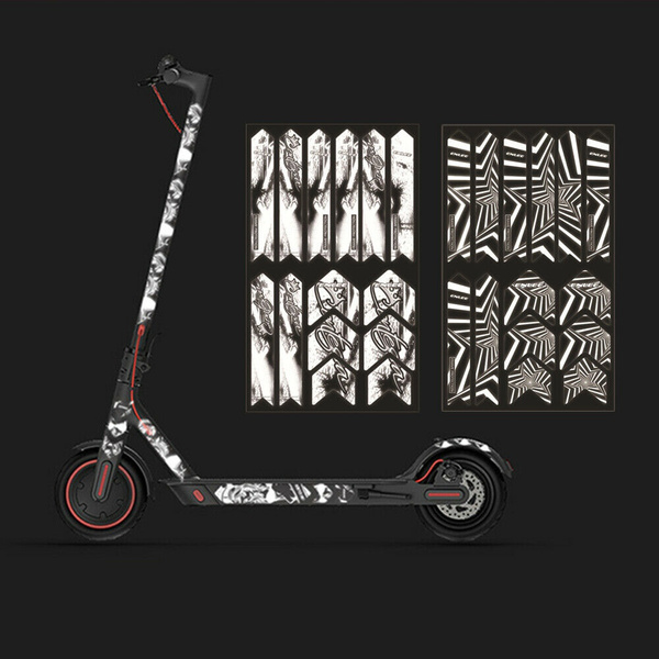 For Ninebot Xiaomi Reflective Stickers Electric Scooter Waterproof ...