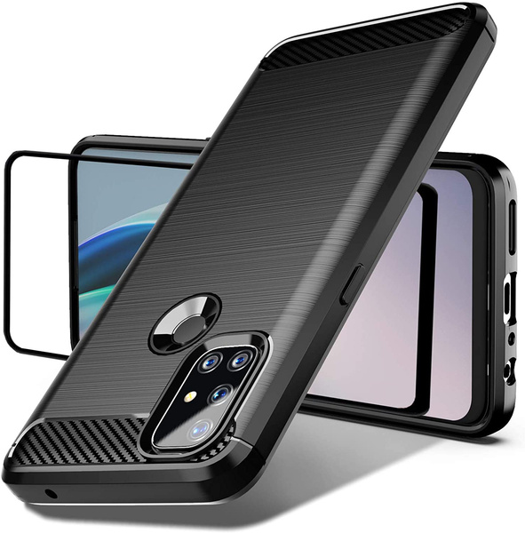 OnePlus Nord N10 5G Case Tempered Glass Screen Protector, Shock ...