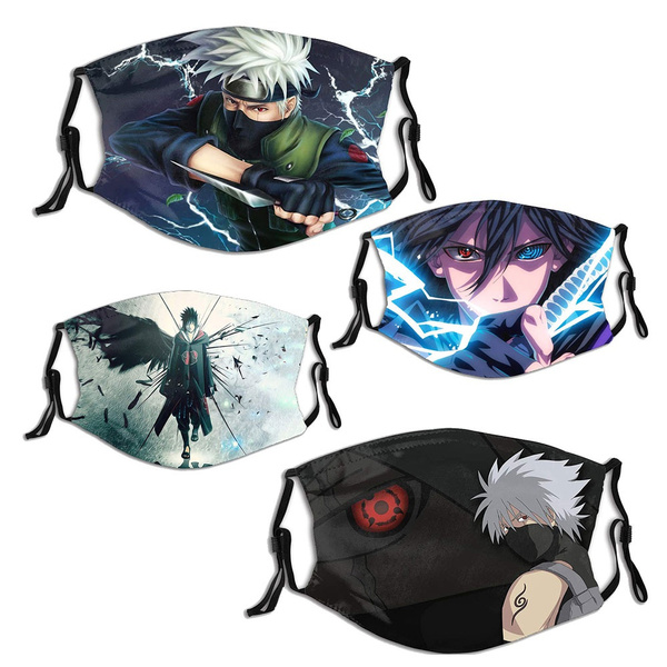 Naruto Face Mask Sasuke Kakashi Uzumaki Itachi Mask Anime Mask | Wish