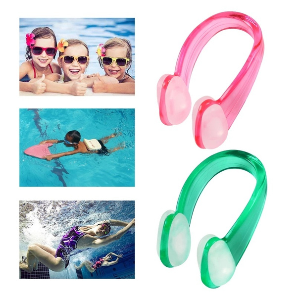 3Pcs Swimming Nose Clips Silicone Swimming Waterproof Nose Clip for ...