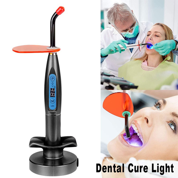LED Dental Curing Light Dental Polymerize Resin Cure Dentistry ...