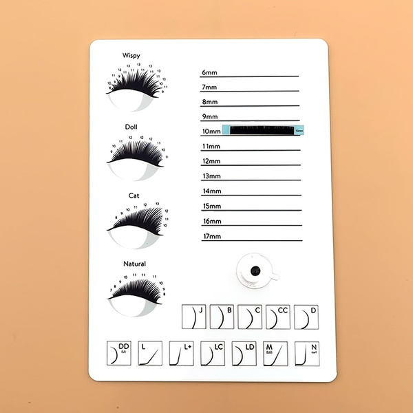 1pcs Eyelash Pad Acrylic Lashes Holder Pad Individual Eyelash Tablet | Wish