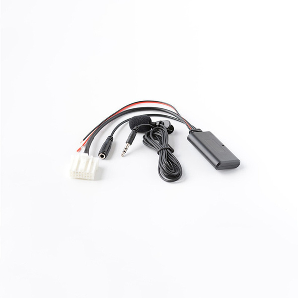 Car AUX Audio Cable Adapter Bluetooth Mic For Mazda 3 5 6 MX-5 RX-8 ...