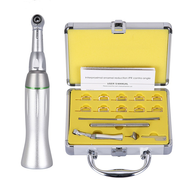 Dental Contra Angle Handpiece Kit 4:1 1:1 Reduction Interproximal ...
