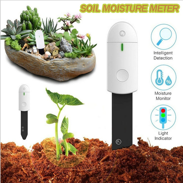 Smart Sensor Plant Flower Monitor Garden Plants Gross Water Soil Nutrient Digital Detection ...