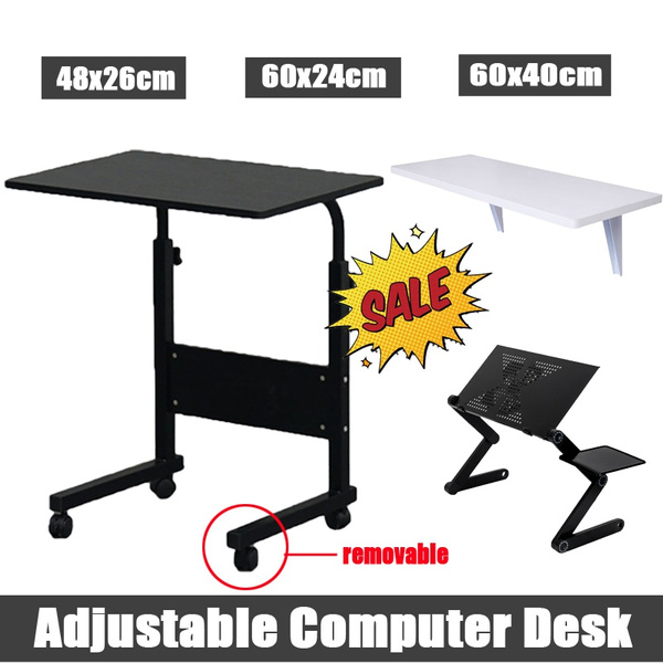 【DISCOUNT】Adjustable Steel Side Table with Baffle and Portable ...