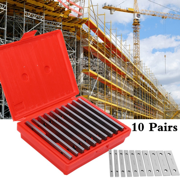 10 Pairs 1/8 Inch Thin Parallel Bar Set Machinist Lathe Tools For ...