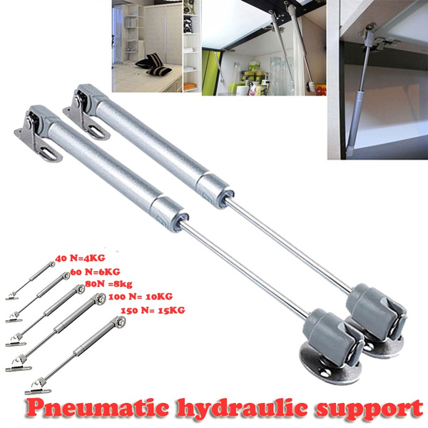 2pcs 40/60/80/100/120/150N Hydraulic Gas Strut Lid Stay Support Cabinet ...