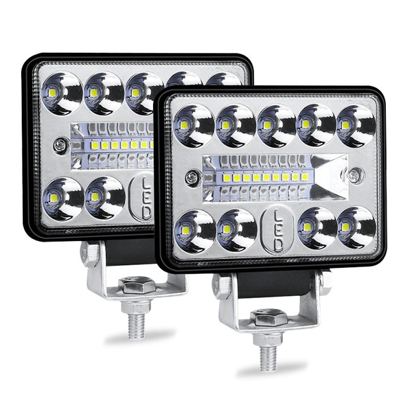 3 Inch LED Work Lights 12V 24V 54W Universal LED Light Bar for Off-Road ...