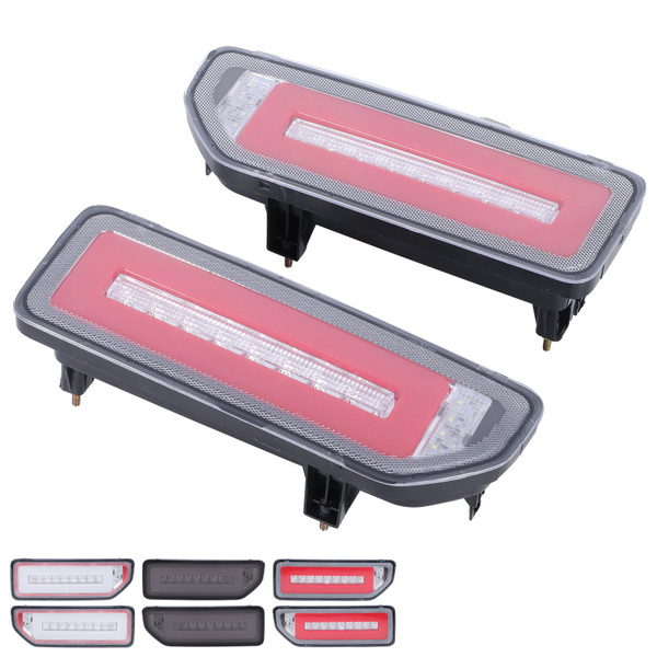 Pair Tail Light Rear Parking Reverse Turn Signal Dynamic LED Lamps Fit ...