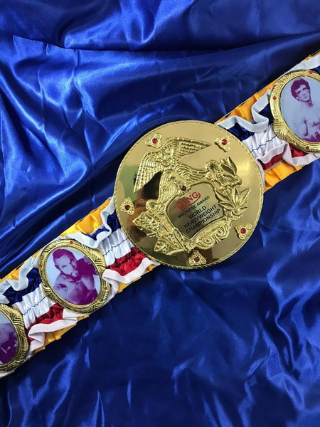 ROCKY RING MAGAZINE BOXING AWARD WORLD HEAVY WEIGHT CHAMPIONSHIP BELT ...