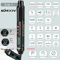 KKMoon Large Screen High Definition 1Hz~10MHz Mini Portable Intelligent ...