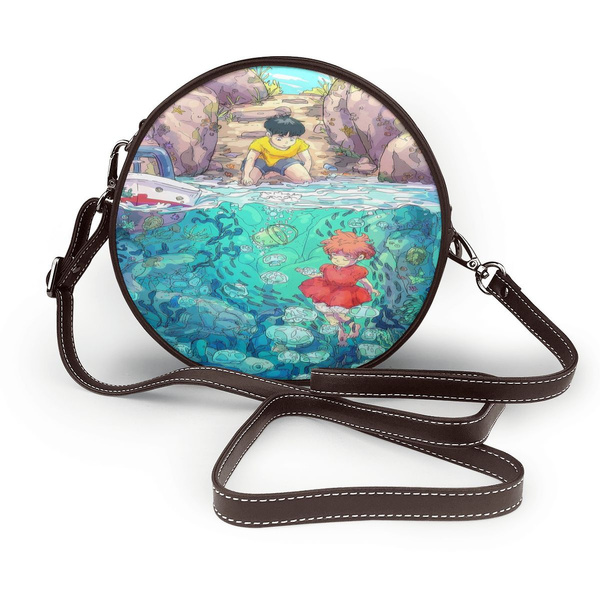 Studio Ghibli (1) Round leather shoulder bags | Wish