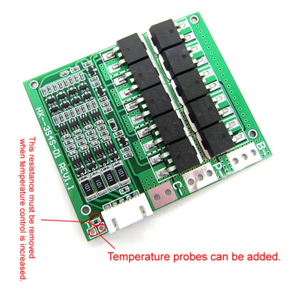4S 100A 12.8V W/balance LiFePo4 LiFe 18650 Battery Cell BMS Protection PCB Board | Wish