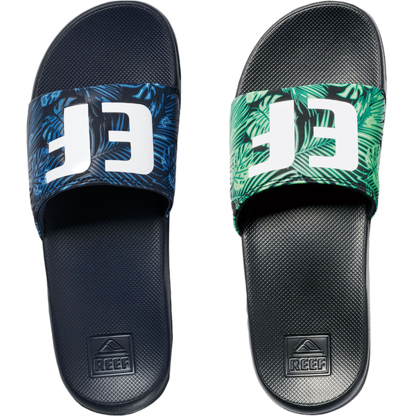Reef Mens One Slide Casual Beach Pool Slip On Sandals Thongs Flip Flops ...