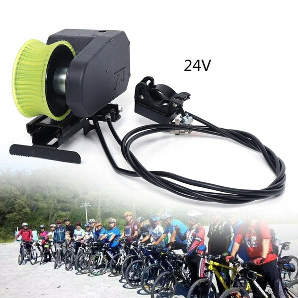 24V Electric Mountain Bike Bicycle Speed Booster Kit Friction Drive DIY ...