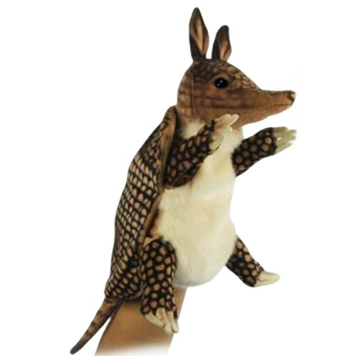 Hansa Realistic Hand Puppet - Armadillo 46cm | Wish